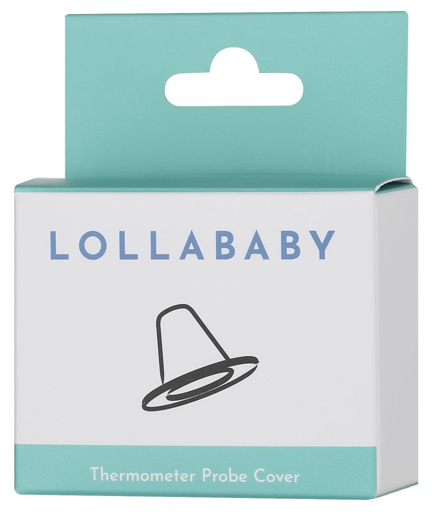 Lollababy Infrared In-Ear Thermometer + Probe Cover (40 Pcs ...